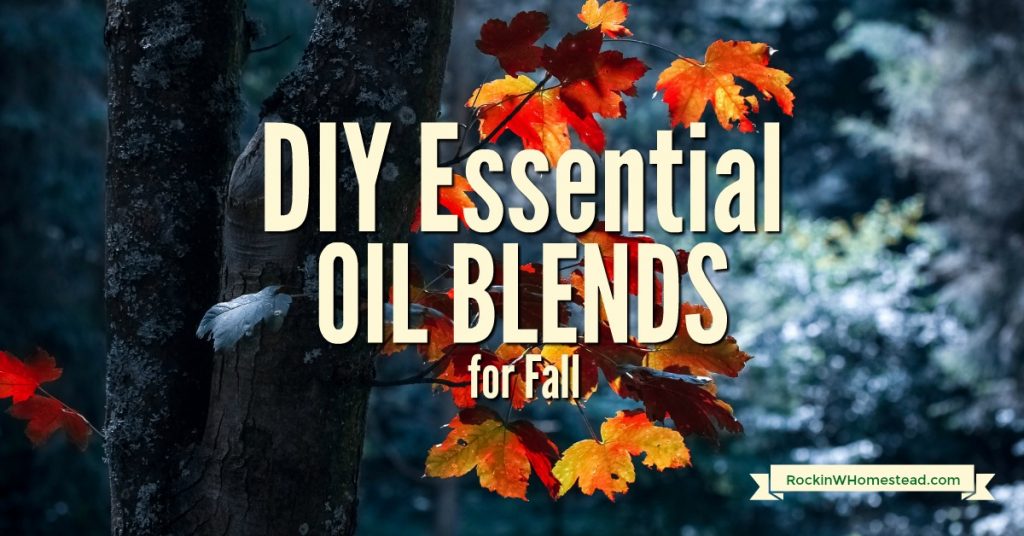 DIY Essential Oil Blends for Fall | Rockin W Homestead